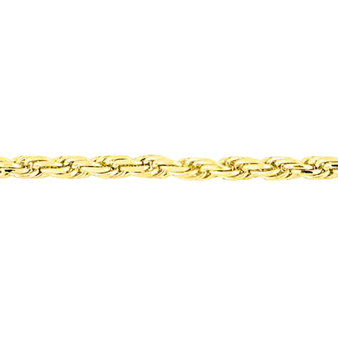 Cadena Cordón Oro Blanco 3,5mm | LUCKY ONE
